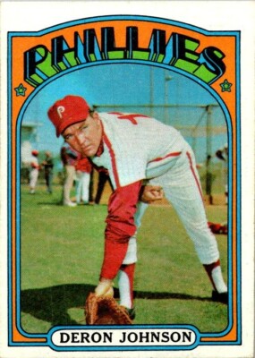 1972 TOPPS BASEBALL #167 DERON JOHNSON NRMT IQ | eBay