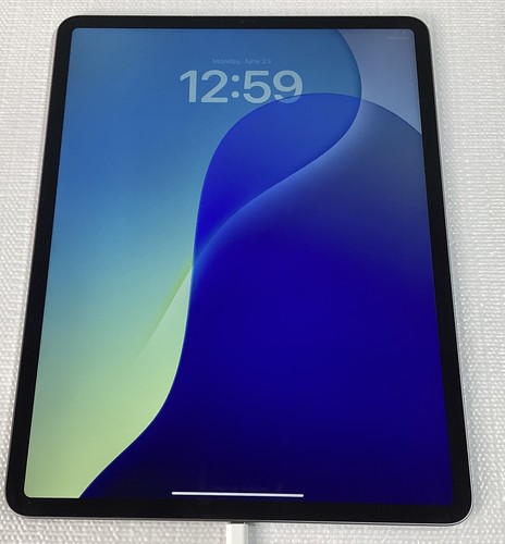 2020 Apple iPad Pro 4th Generation A2229 12.9" 128GB WiFi Gray See Pics ...