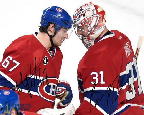 Carey Price Max Pacioretty Montreal Canadiens Signed Photo Autograph ...