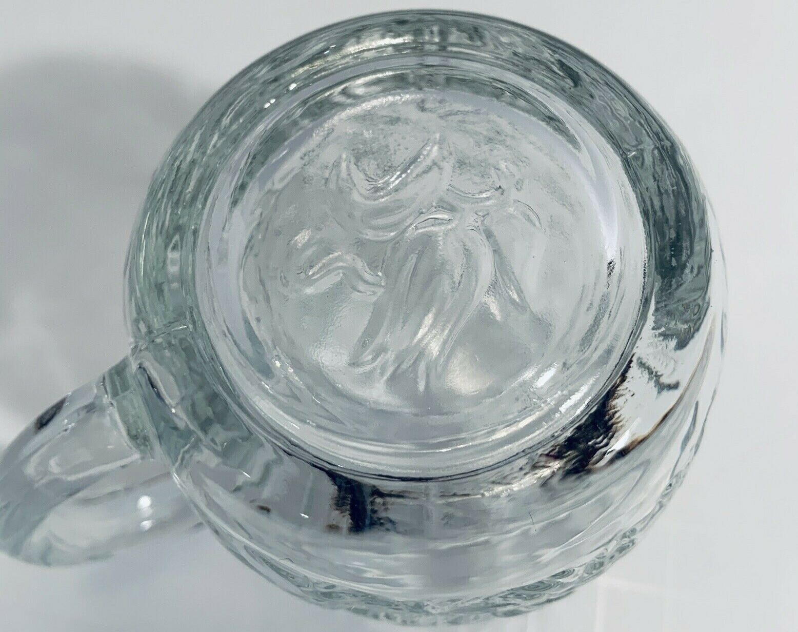 Set of 2 Princess House Fantasia Crystal Coffee Mugs Tea Hot Cocoa Cups ...