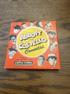 8mm Film Abbott and Costello Comedies Castle Films “Fun On The Run” | eBay
