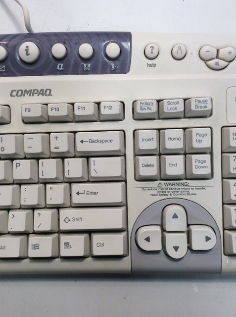 Compaq USB Wired Computer Keyboard SDM4540UL for sale online | eBay