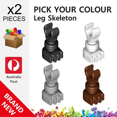 2x Genuine LEGO™ - Leg Skeleton - 6266 31733 New Parts | eBay Australia