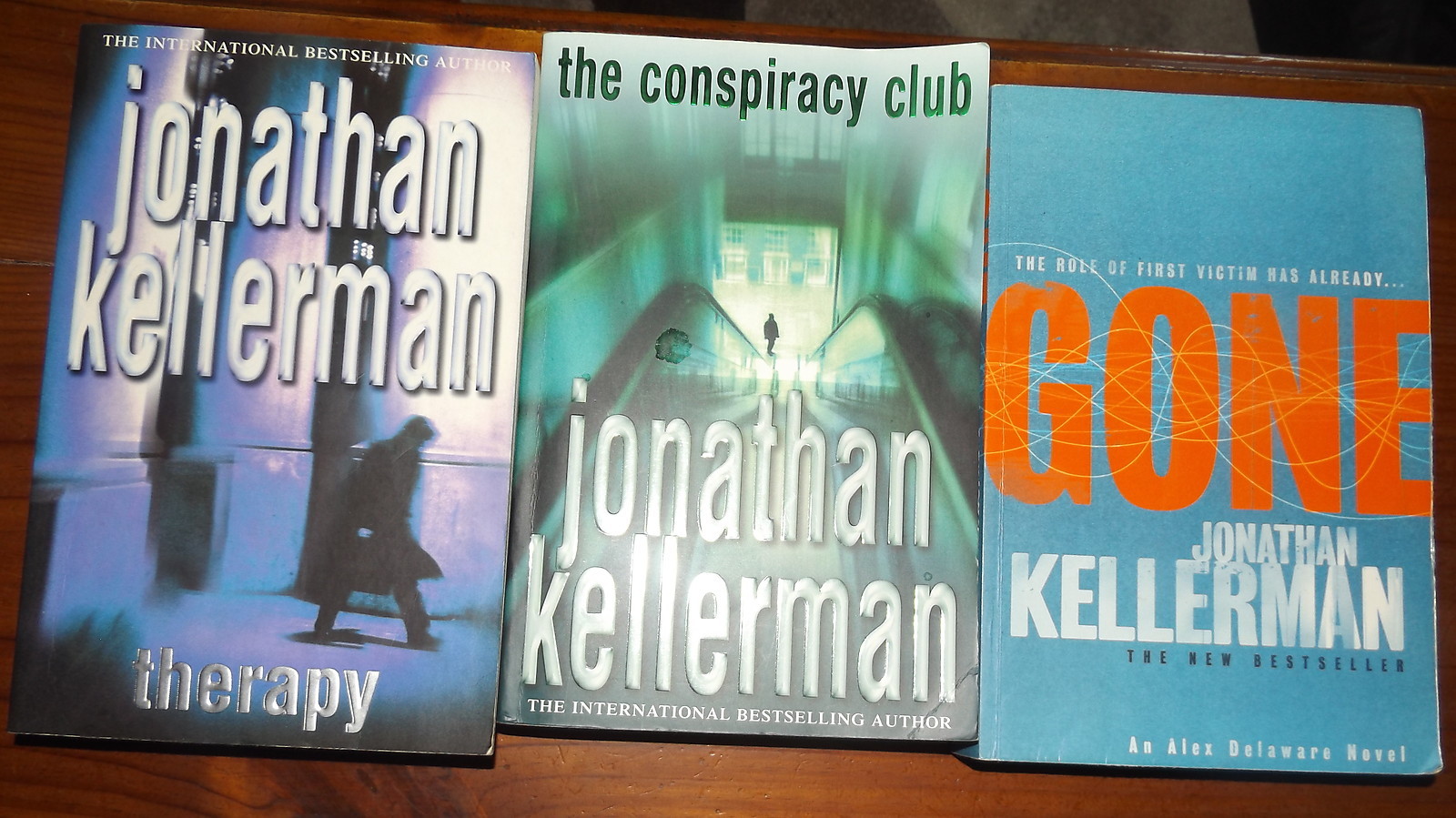 Jonathan Kellerman Lot of 3 Books Gone Therapy & The Conspiracy Club | eBay Australia