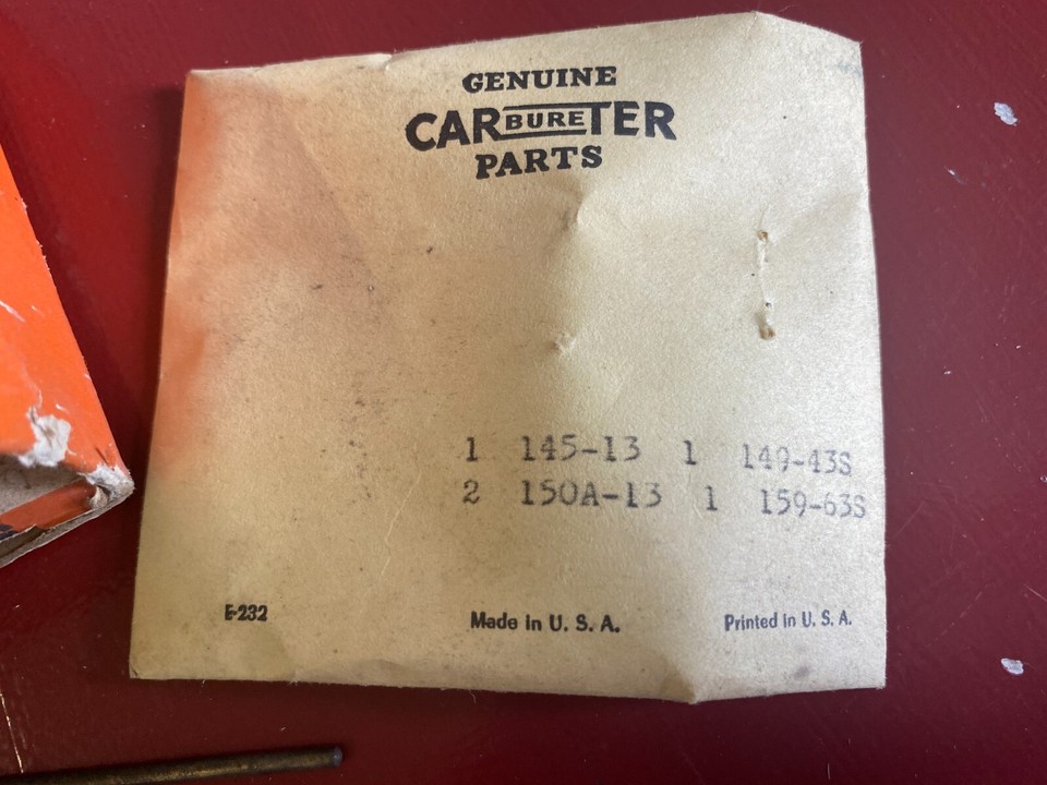1954 1955 56 1957 CHEVROLET 6CYL CARB CHOKE STAT COVER & COIL ROCHESTER ...
