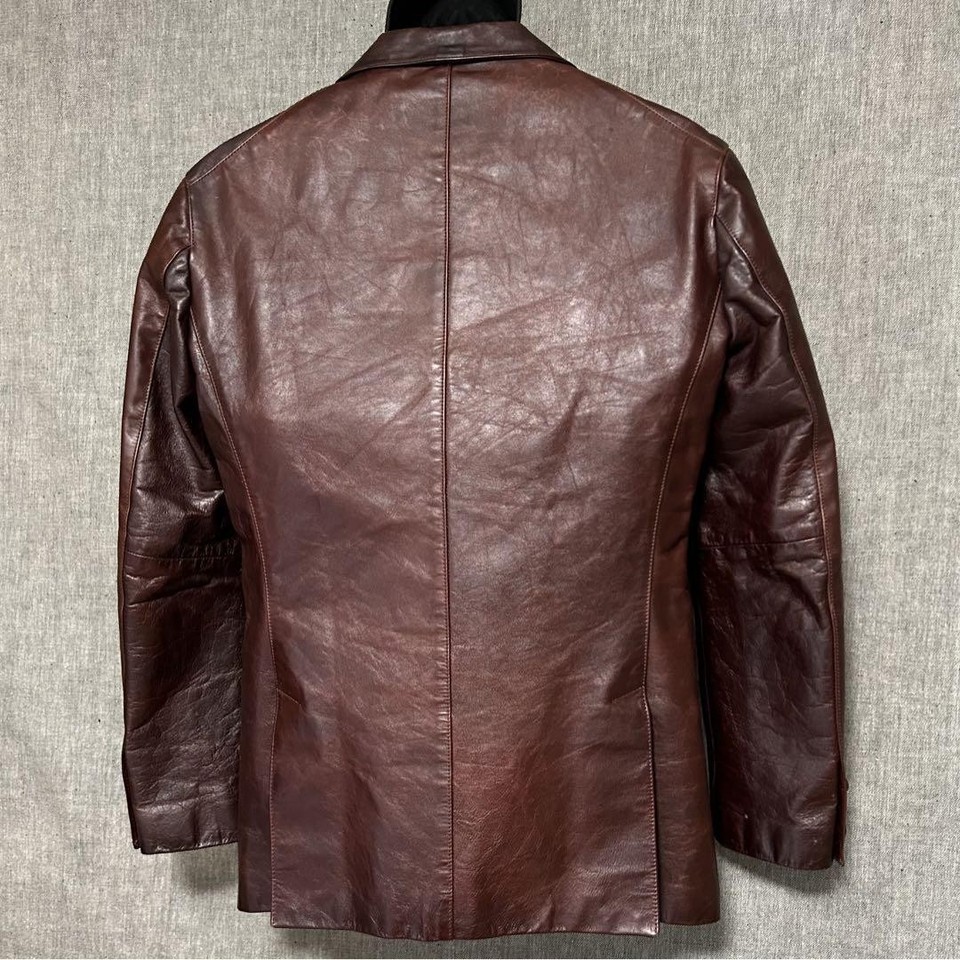 Y'2 LEATHER Y2 Leather Leather Jacket Tailored Jacket | eBay