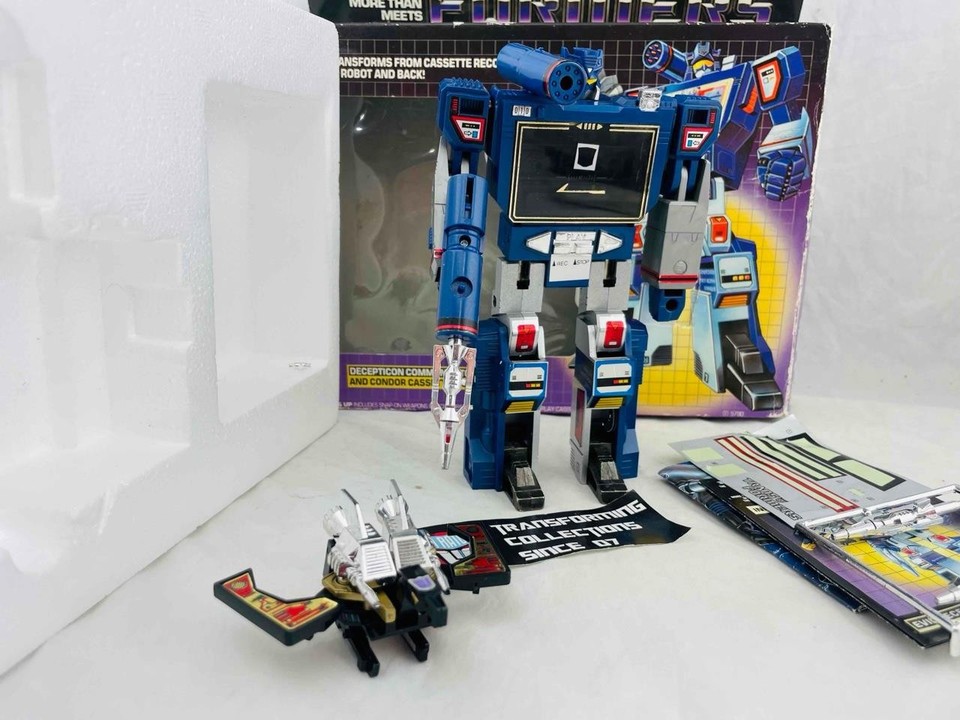 Transformers Original G1 1984 Soundwave Complete w/ Box | eBay