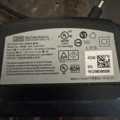 Power Supply For Adt Camera Model Rc8025 | eBay