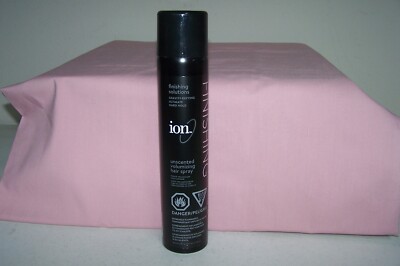 Ion Finishing Solutions Unscented Volumizing Hair Spray 10 oz. NEW Hard ...