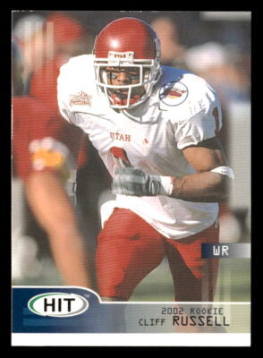 Cliff Russell 2002 SAGE HIT Rookie Card #31 Utah Utes | eBay