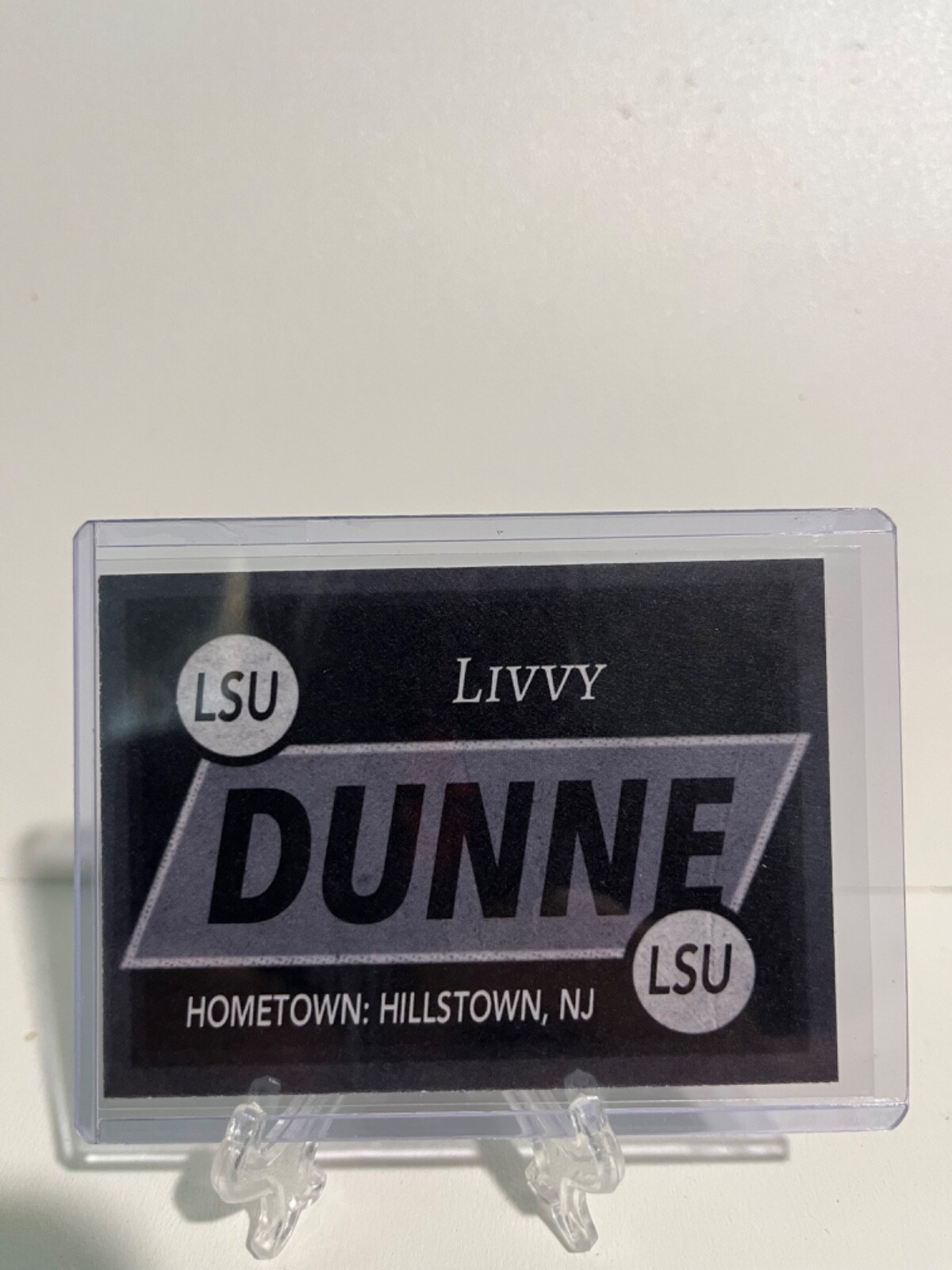 Olivia Livvy Dunne LSU Tigers Gymnastics Custom Trading Card (Olympics ...