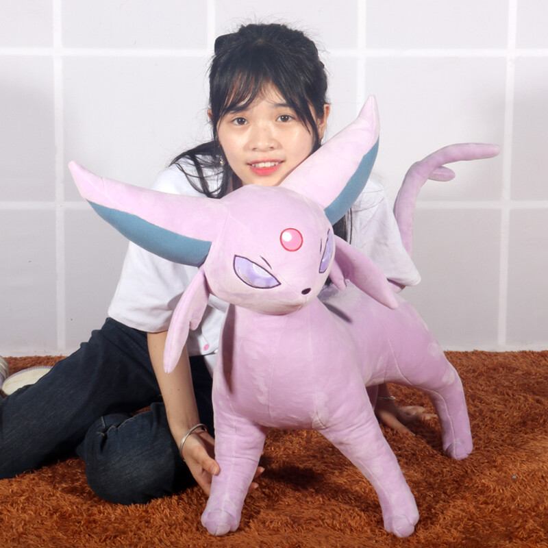 Game Giant Espeon Plush Doll Pillow Plushie Cosplay Stuffed Toy 60cm ...
