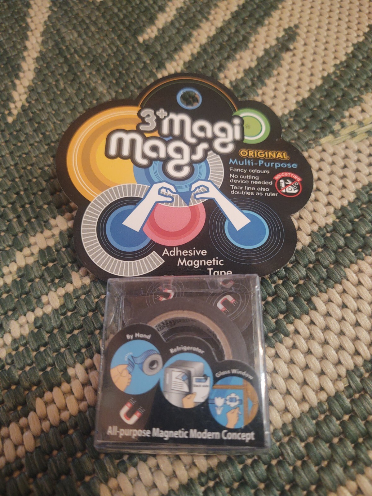 Magi Mags 3+ Tape Silver Adhesive Magnetic Tape 19mm x 5m ...