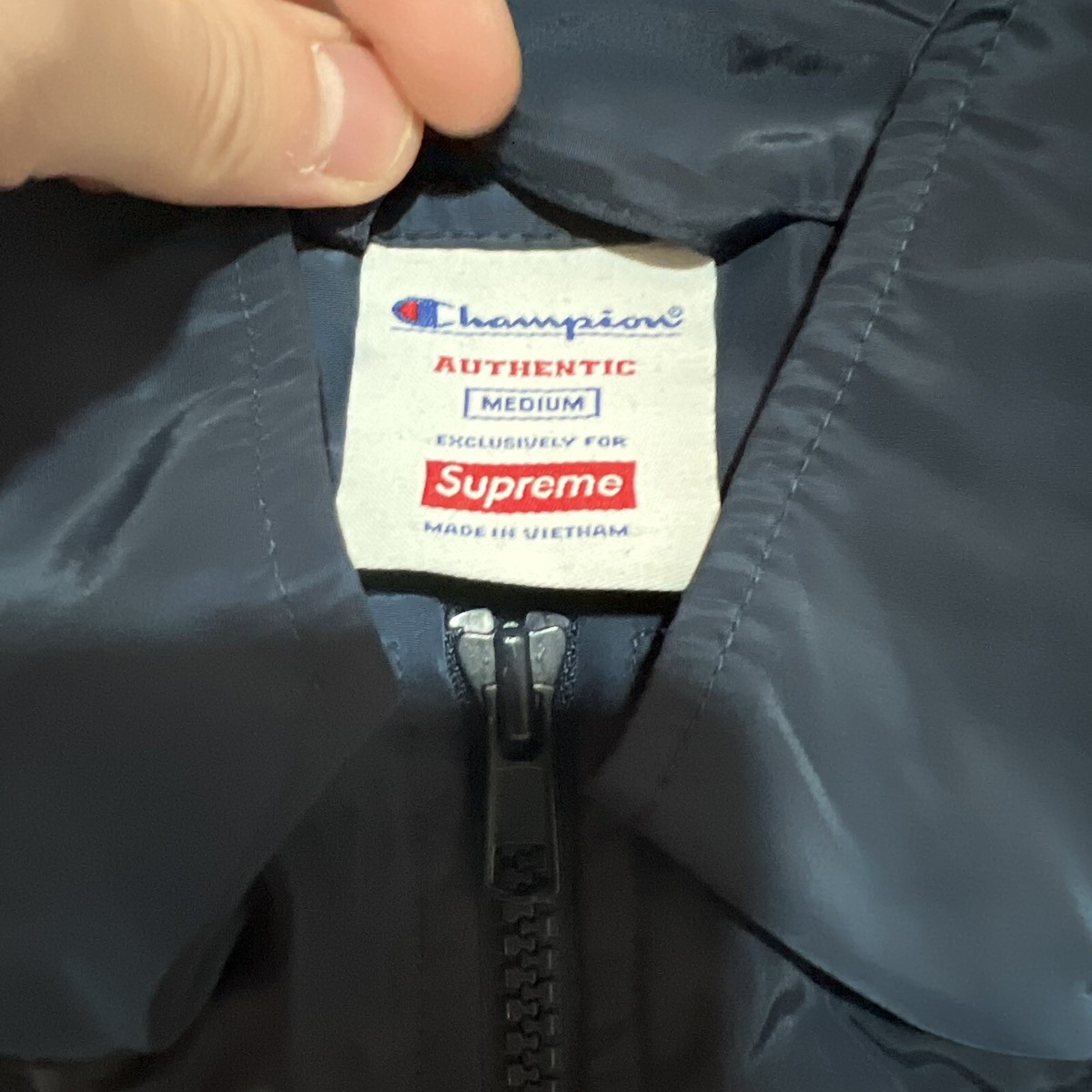 Supreme X Champion Coaches Jacket Windbreaker Mens Sz Medium Supreme X Champion Coaches Jacket Windbreaker Mens Sz Medium