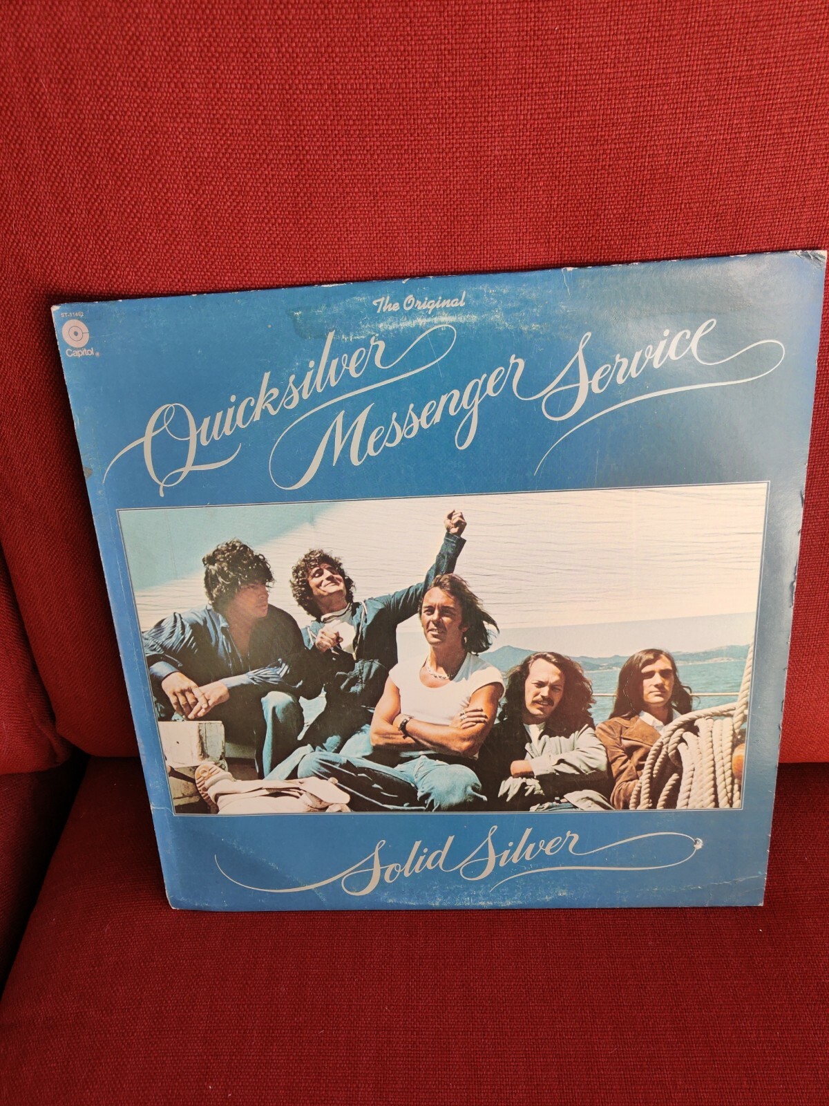 Quicksilver Messenger Service Solid Silver ST-11462 Capitol LP 1975 | eBay