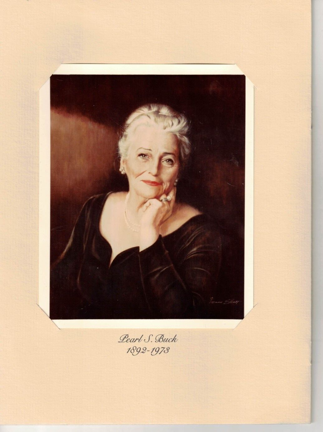 1983 Pearl S. Buck Foundation Booklet with FDC and Photo | eBay.de