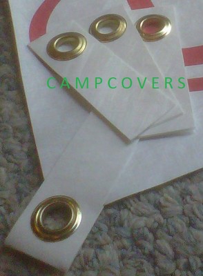 TYVEK~tent footprint~ground sheet~camping tarp~7X8 ft w/ 8 UL GROMMET ...