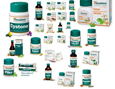 HIMALAYA WELLNESS ALL TYPES OF PILLS PACK OF 10 BOTTLES | eBay