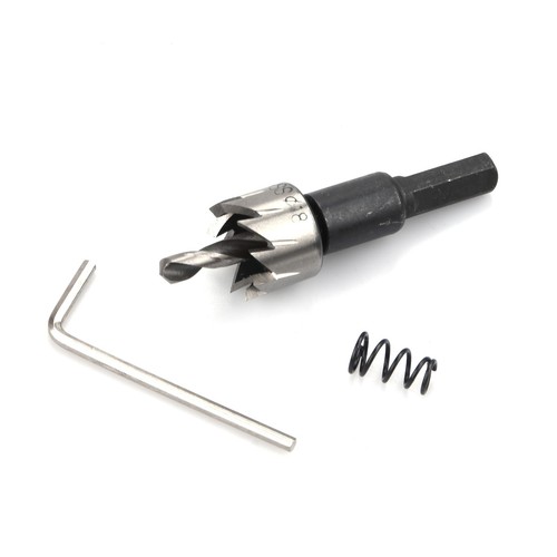 12-48MM HSS Drill Bit Hole Saw Tooth Set Stainless Steel Metal Alloy ...