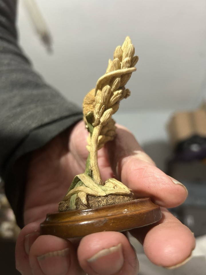 Country Artists Figurine - Field Mouse On Corn | eBay