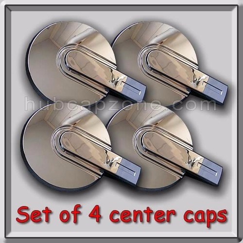 Set of 4 Chrome Hummer H3 Center Caps, Hubcaps. Fits 2006-2010 Stock ...