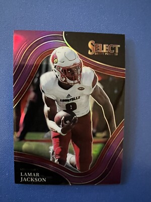 Lamar Jackson Select Draft Picks Parallel 14/75 | eBay