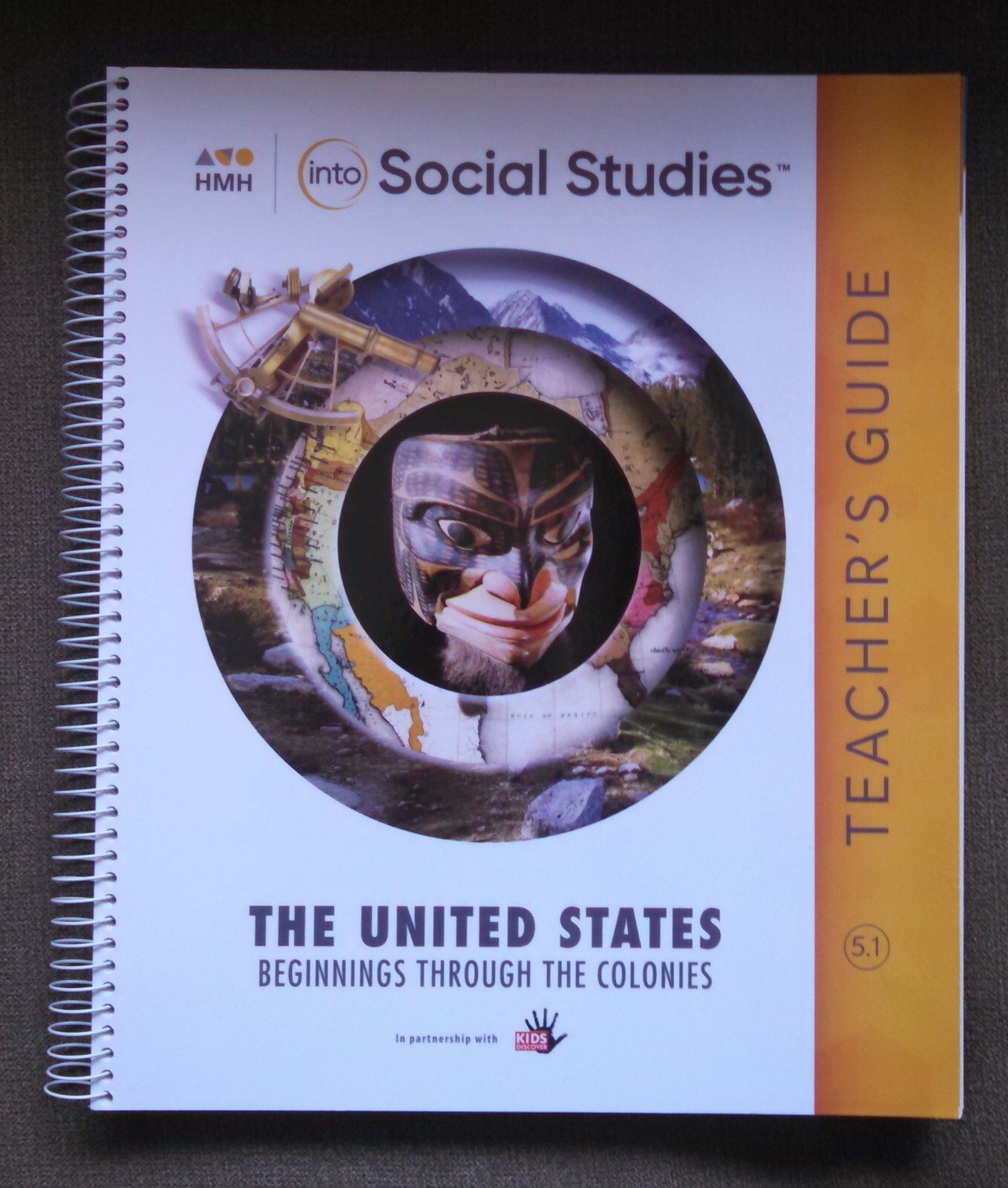 HMH Social Studies Teacher Guide Book 5.1 United States Grade 5 Volume ...