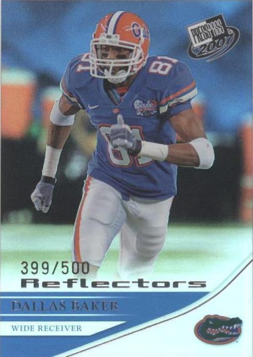 2007 Press Pass - Dallas Baker #42 Reflectors /500 (RC) for sale online ...