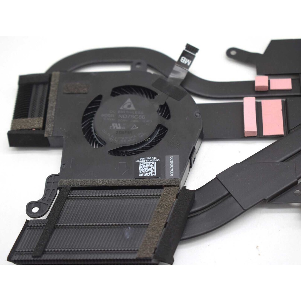 For Dell Alienware X14 CPU GPU Cooling Heatsink Fan 0N2MWW 0005GP TJGG6 ...