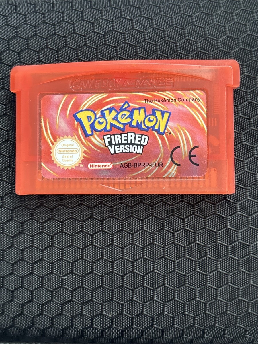 Pokemon Fire Red Cartridge Pokemon Firered Holo Label | Onyx Comyx