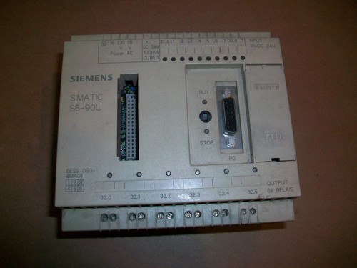 Siemens 6ES5090-8MA01 6ES5 090-8MA01 SIMATIC S5-90U Compact Controller ...