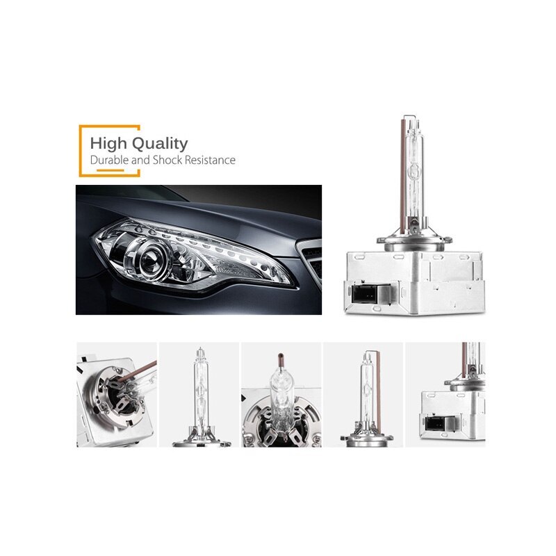 2pcs Philips D3S Xenon Headlight HID 35W Original Car Globes 4200K ...