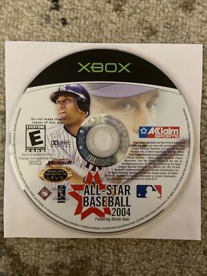🔥 All-Star Baseball 2004 (OG Xbox, 2003) Mint Disc Only! See ...
