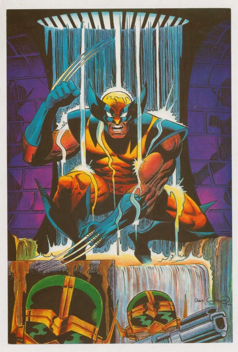 1993 Dave Cockrum X-Men Marvel Comics Super Hero Art Print ~ Wolverine ...