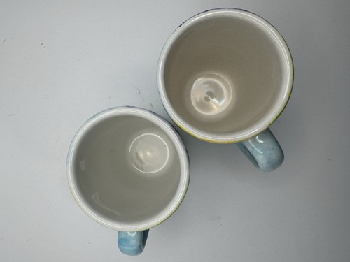 HausenWare Easter Bunny Pastel Ceramic Mugs - Set of 2, Spring | eBay