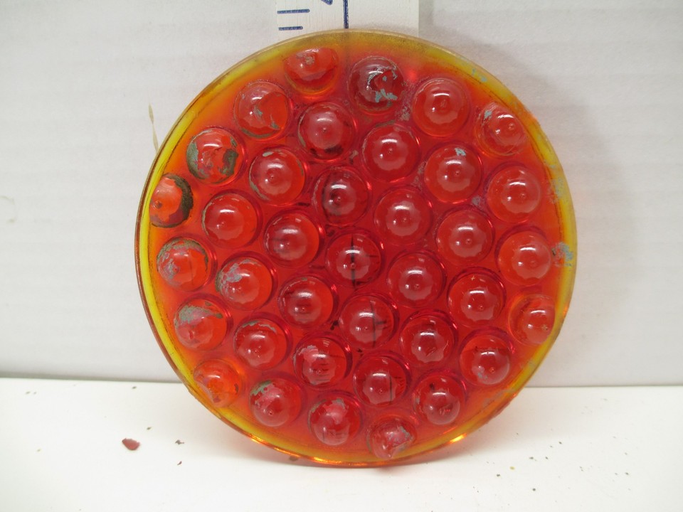 Vintage 1920S - 30S DO RAY Style Red Glass Marble Glass Cats Eye ...