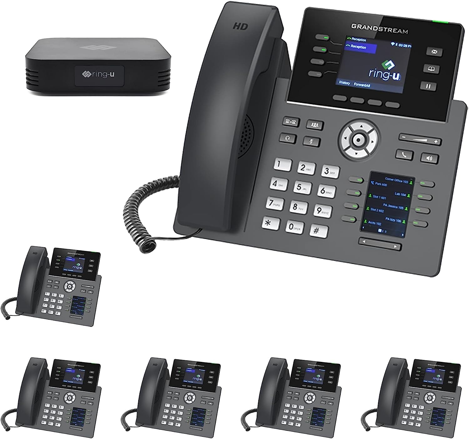 Hello Hub Small Business PBX Phone System and Service VOIP 6-Phone ...