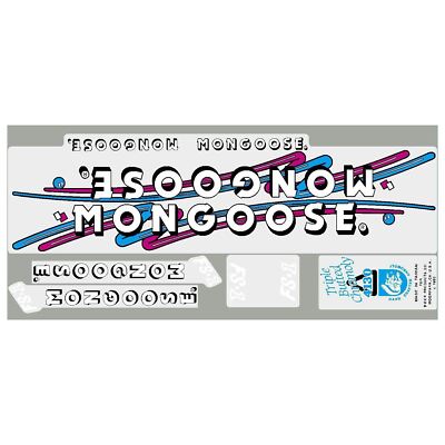 Decals, Stickers - Mongoose Decals - Nelo's Cycles