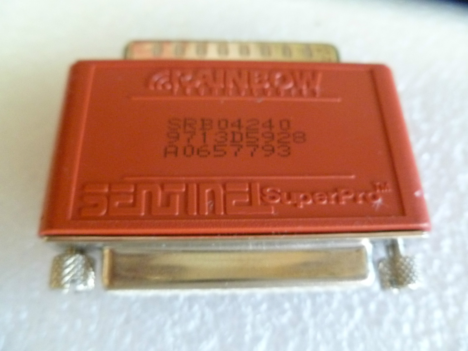 RAINBOW SENTINEL SUPERPRO DONGLE SRB04240 NT8R54AA | eBay