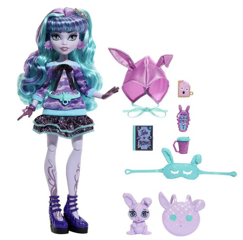 Monster High Creepover Party G3 Twyla NEW SEALED Mattel 2022 Sleepover ...