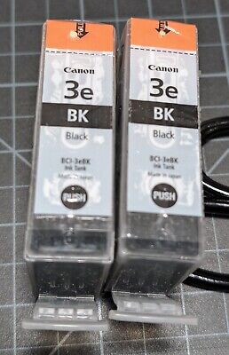 New Genuine Canon BCI-3e Black 2PK Ink Cartridges i850, i860, S400 | eBay