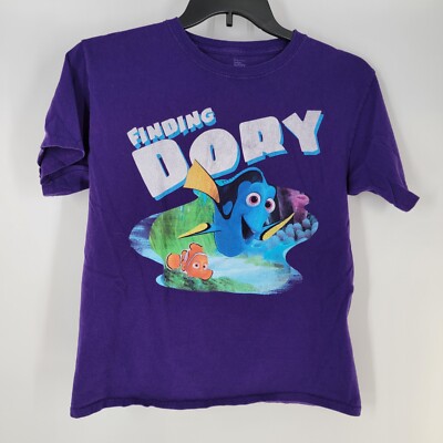 Disney Finding Dory Purple S/S T Shirt Size XL Juniors | eBay