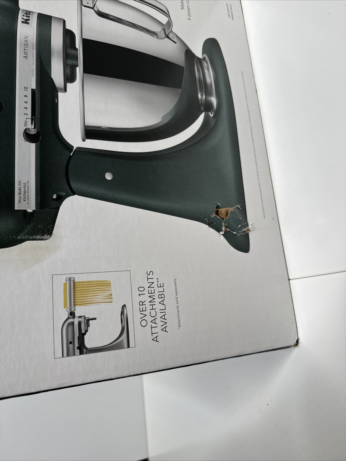 KitchenAid KSM150PSTPP Hearth & Hand 5Qt Stand Mixer - Pebble Palm ...