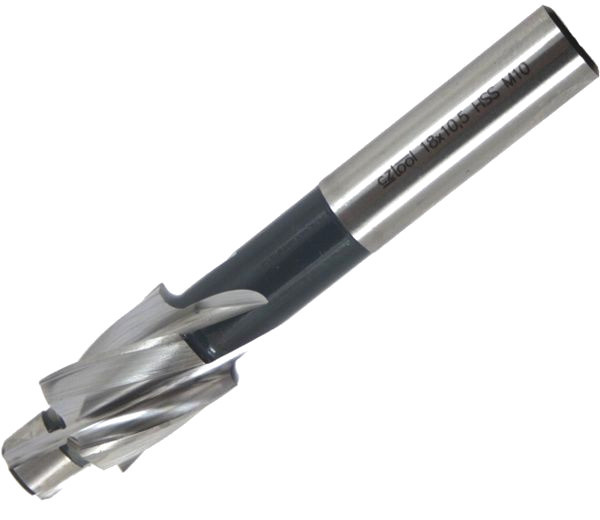 HSS Flachsenker mit festem Führungszapfen DIN 373, Made in Tschechien ...