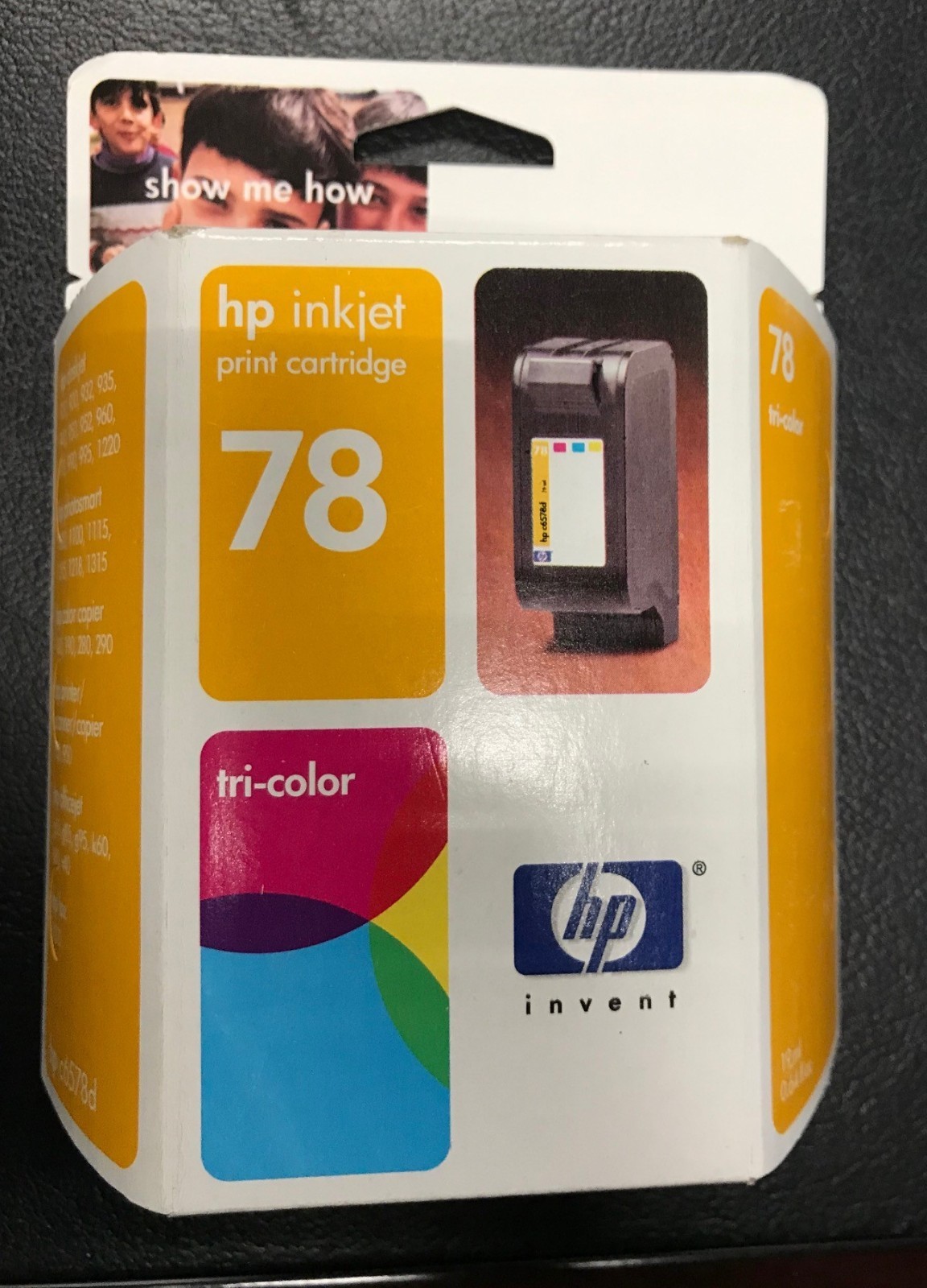 HP 78 tri-color inkjet print cartridge (unopened box) | eBay