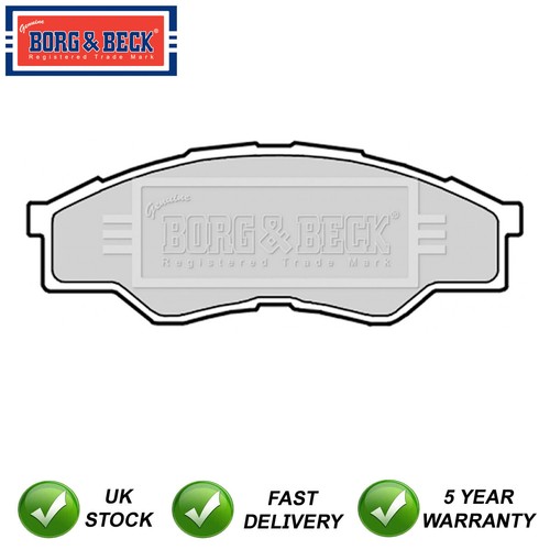Brake Pads Set Front Borg & Beck Fits Toyota Hilux 2005-2008 2.5 D ...