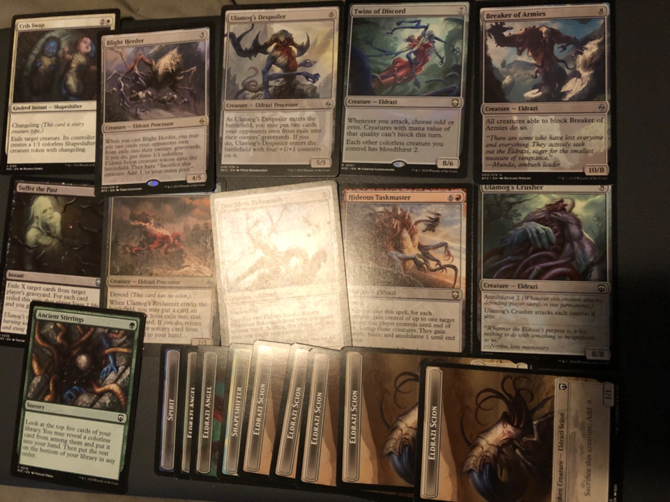 Ulalek Azlask Ulamog The Defiler EDH Commander Deck Custom ELDRAZI ...