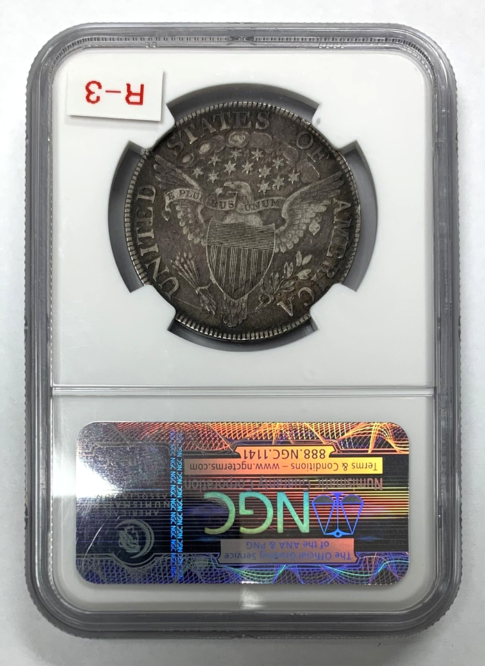 1807 50C Draped Bust NGC VF20 (Overton 106) - Draped Bust Half Dollar ...