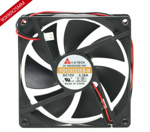 1PC Y.S.TECH FD129225EB-N 9025 12V 0.36A computer case power cooling ...