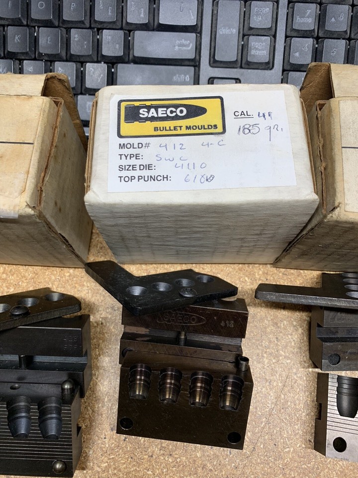 Saeco 4 cavity bullet mold (multiple) | eBay